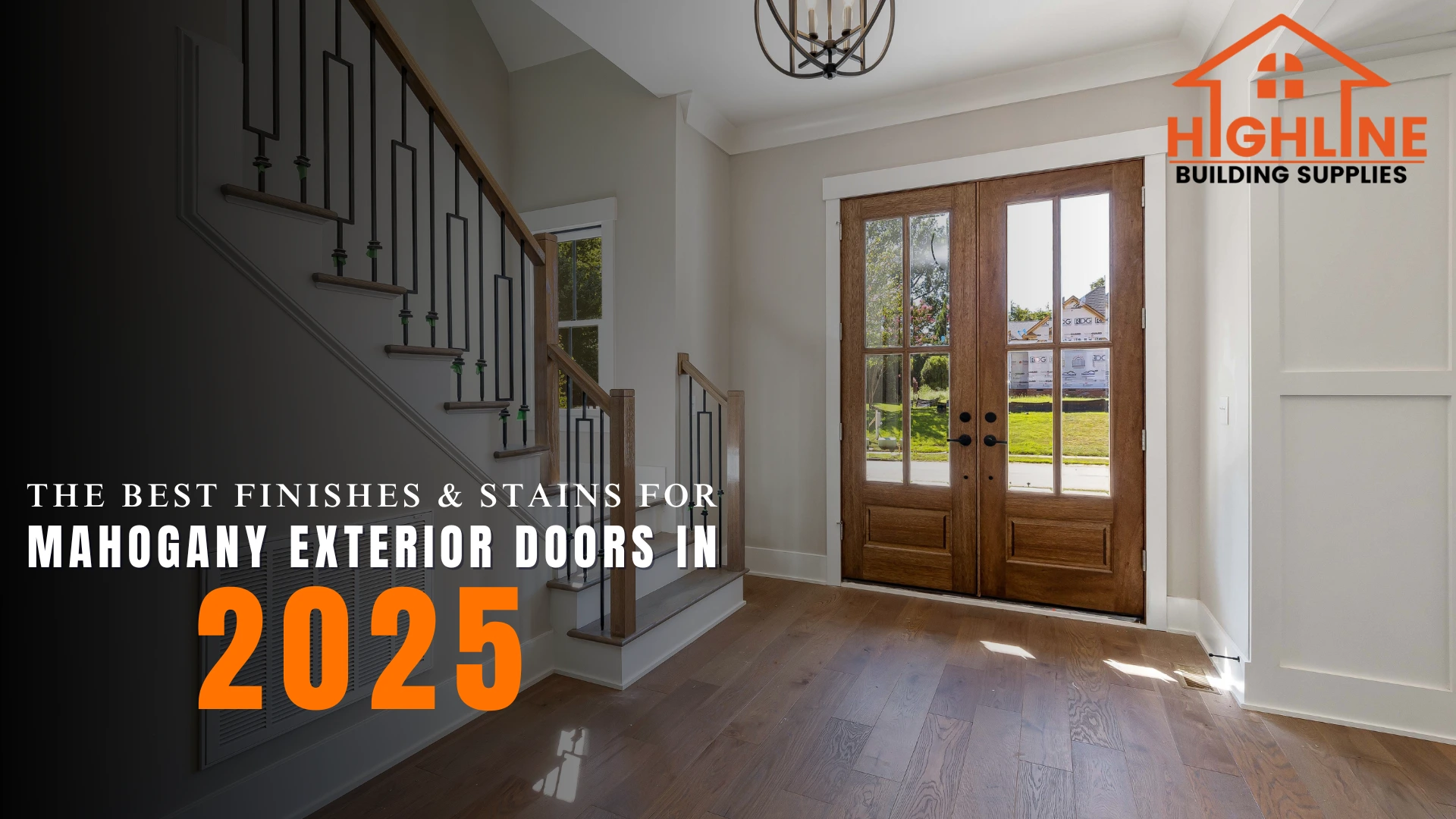 Mahogany Exterior Doors Built for Style and Strength